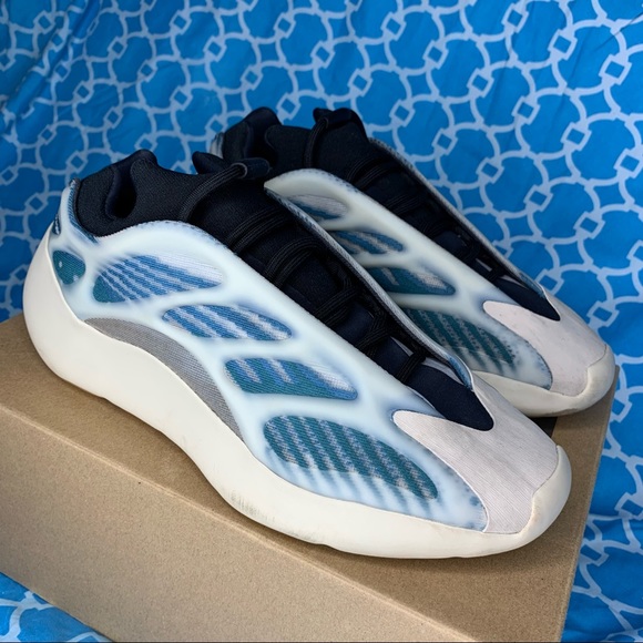 adidas | Shoes | Adidas Yeezy 70 V3 Mens Size 9 Kyanite Blue Sail Beige ...